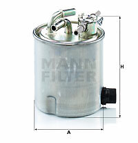 Fuel filter for NISSAN RENAULT:NP200,X-TRAIL,DUALIS I,KOLEOS I,NV200 ...