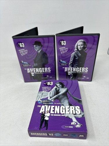 The Avengers - The '63 Collection: Set 1 (DVD, 2000, 2-Disc Set, NICE ...