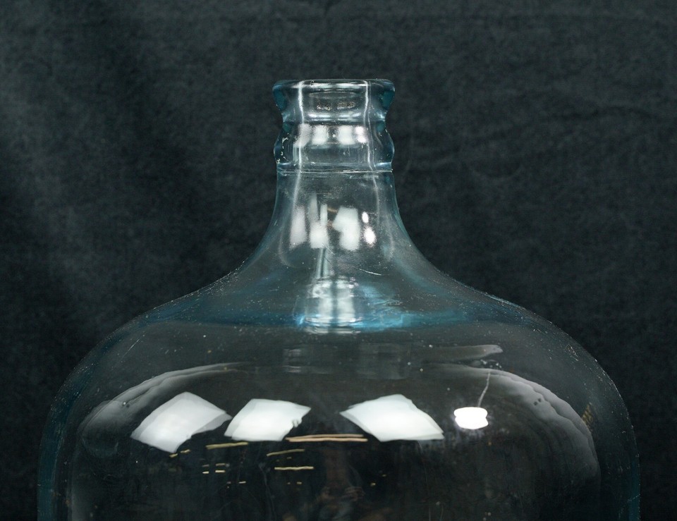 Vintage Blue Tinted Glass 5 Gallon Carboy Bottle Jug | eBay