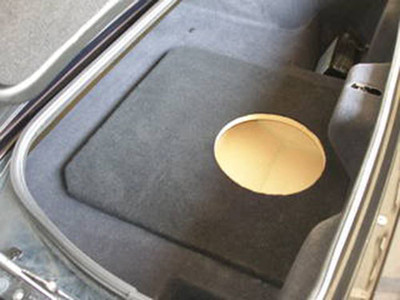 1997-2004 CORVETTE (C5 Z06) SUB BOX Subwoofer Enclosure for 1-10" MADE ...