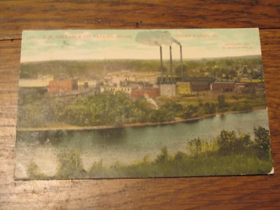 c489 Vintage postcard Sinclair Co Packing House Cedar Rapids IA Iowa | eBay