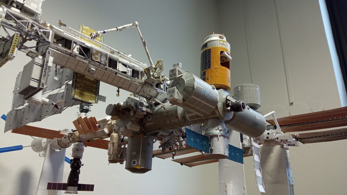 International Space Station Paper Model