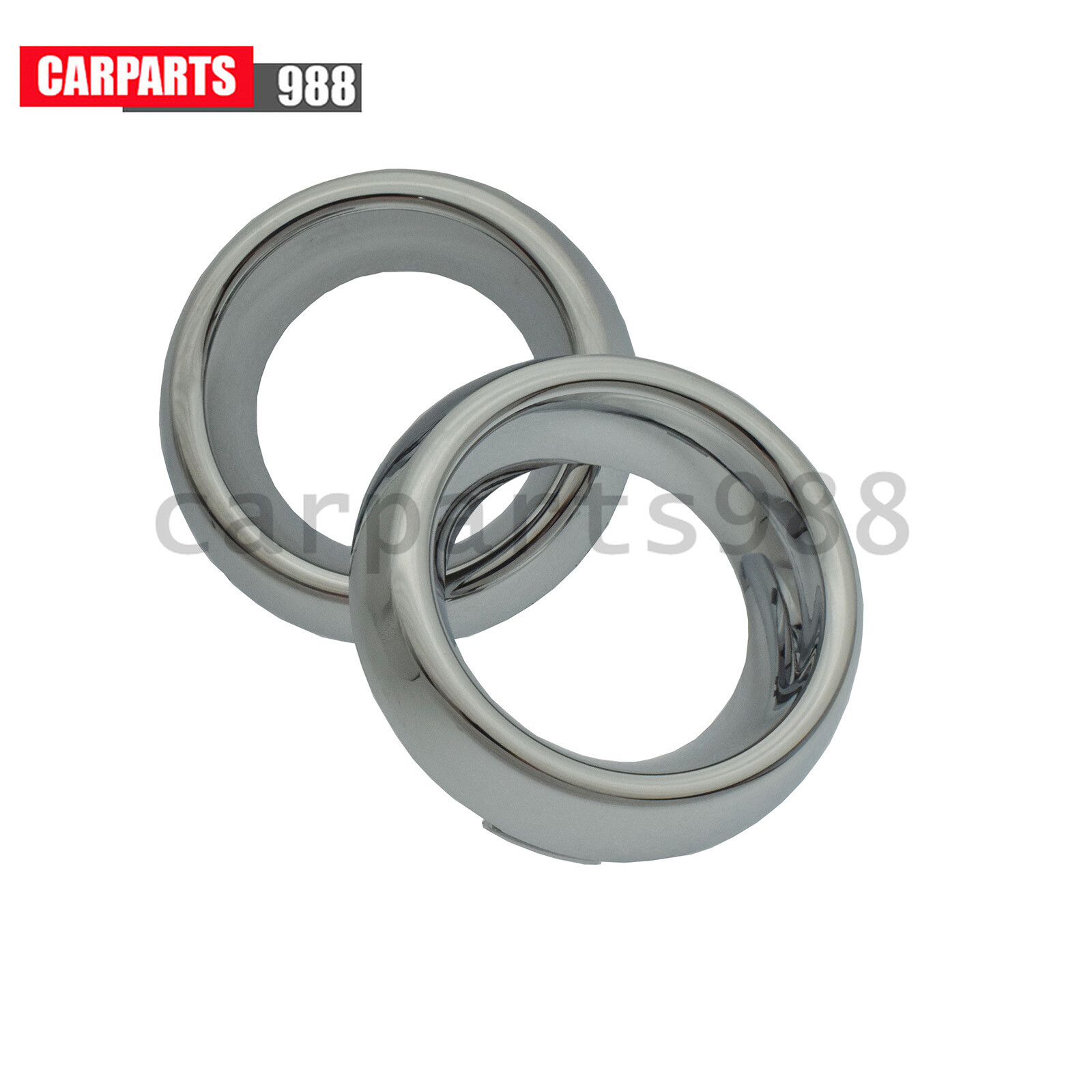 Left Right Fog Light Trim Chrome For 2014-2020 Dodge Durango 5113680AA ...