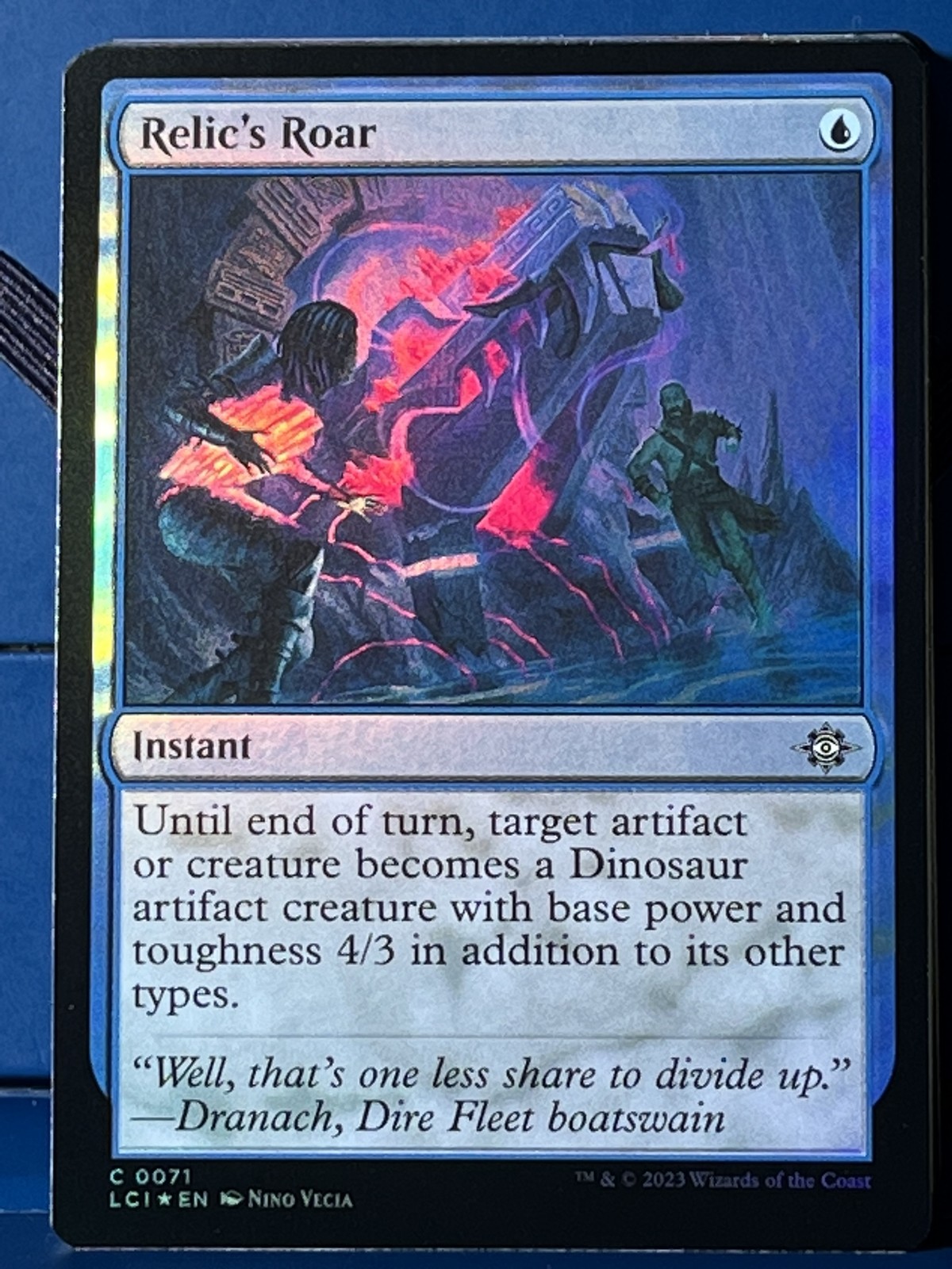 MTG Lost Caverns of Ixalan Relic's Roar Foil LCI NM | eBay