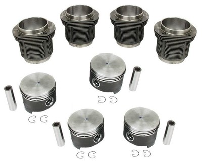 Volkswagen Bug / Ghia / Bus / Type 3 - 90.5mm Piston & Liner Set 1776cc ...