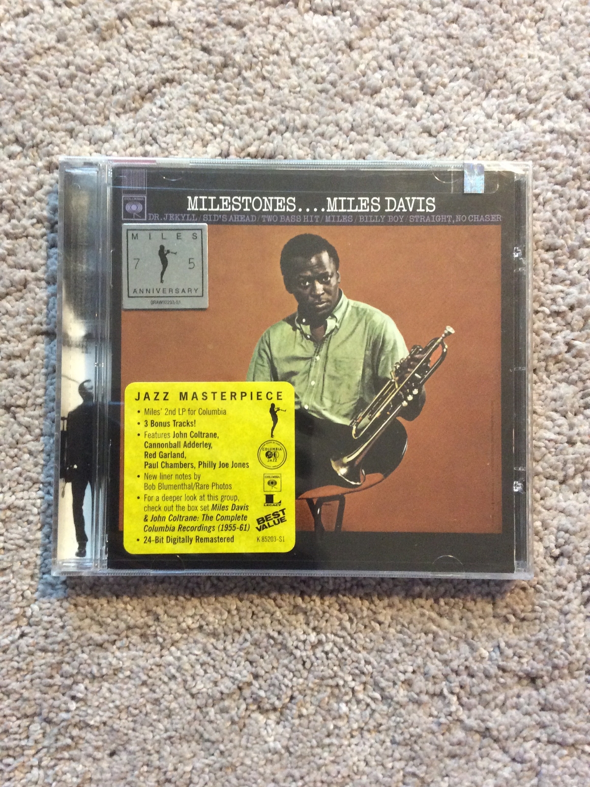 Milestones [Remaster] by Miles Davis (CD, Apr-2001, Sony Music ...