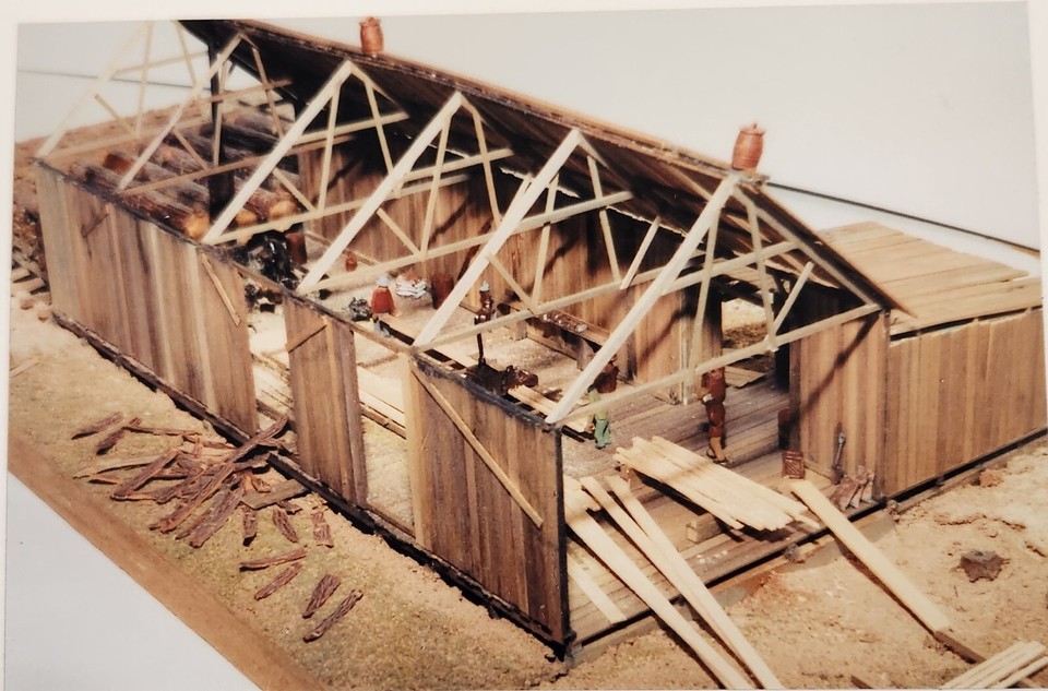 JV Models 4021 O Scale Lucas Sawmill | eBay