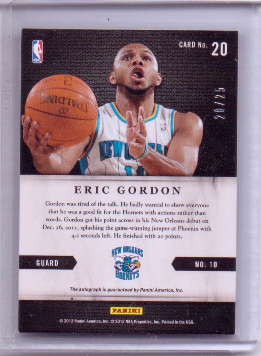 Eric Gordon Hornets