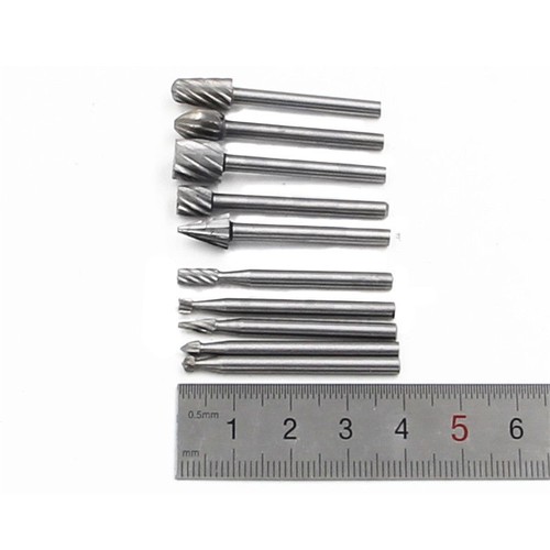 Tungsten Carbide Metal Cutting Carving Grinding Cutters Burr Set for ...