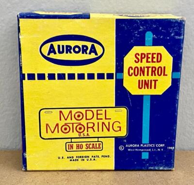 Viintage Aurora Model Motoring Speed Control Unit HO Scale USA | eBay