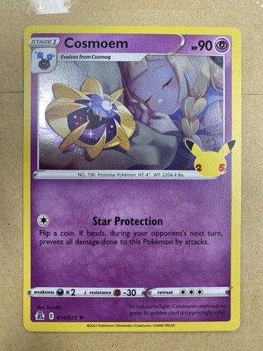 Cosmeom 014/025 Holo Rare Celebrations Pokémon Card | eBay