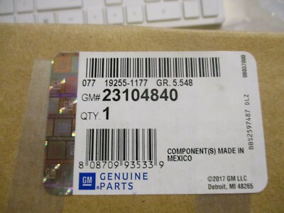 Genuine GM Universal Joint 23104840 | eBay