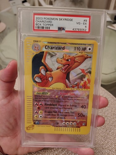 2003 Pokemon Skyridge Charizard Box Topper #9 PSA 4 | eBay