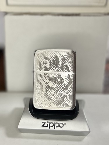 Lark Cigarettes Zippo Lighter Rare Snake Skin Pattern Vintage 2036295 ...