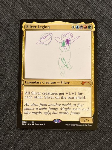 #1150 Sliver Legion (Normal) Secret Lair Drop Magic the Gathering MTG ...