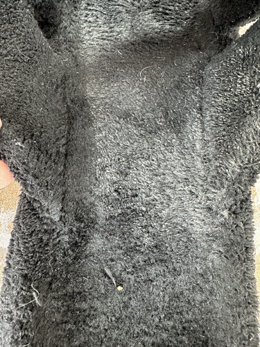 Vionic Relax Black Fuzzy Slip On House Mule Slippers Women’s Size 9 ...