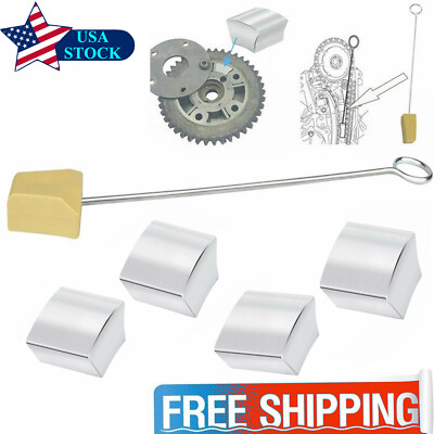 For Ford 5.4L 4.6L Cam Phaser Lock Out Repair Kit + Timing Chain Wedge ...