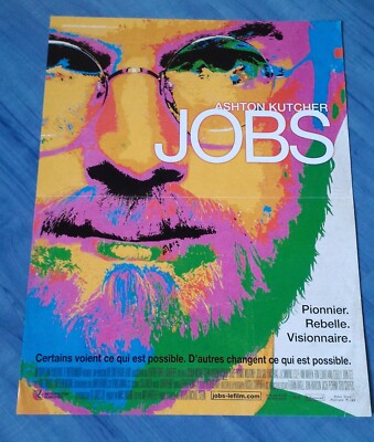 JOBS - Affiche cinema / Poster - 40x60cm - ASHTON KUTCHER | eBay