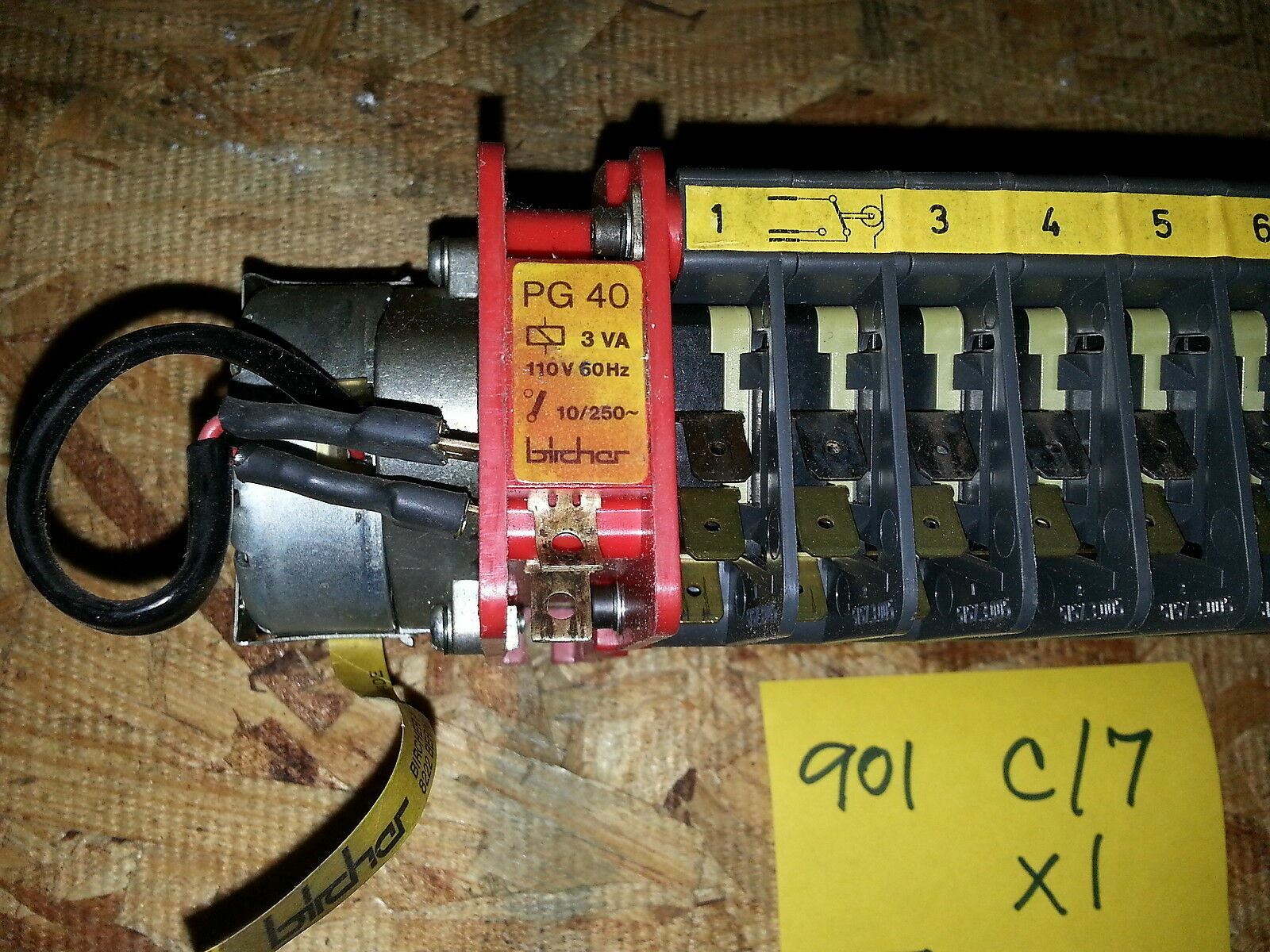 BIRCHER PRESSURE WAVE SWITCH PG-40 PG40 3VA .. AS IN PICTURE | eBay