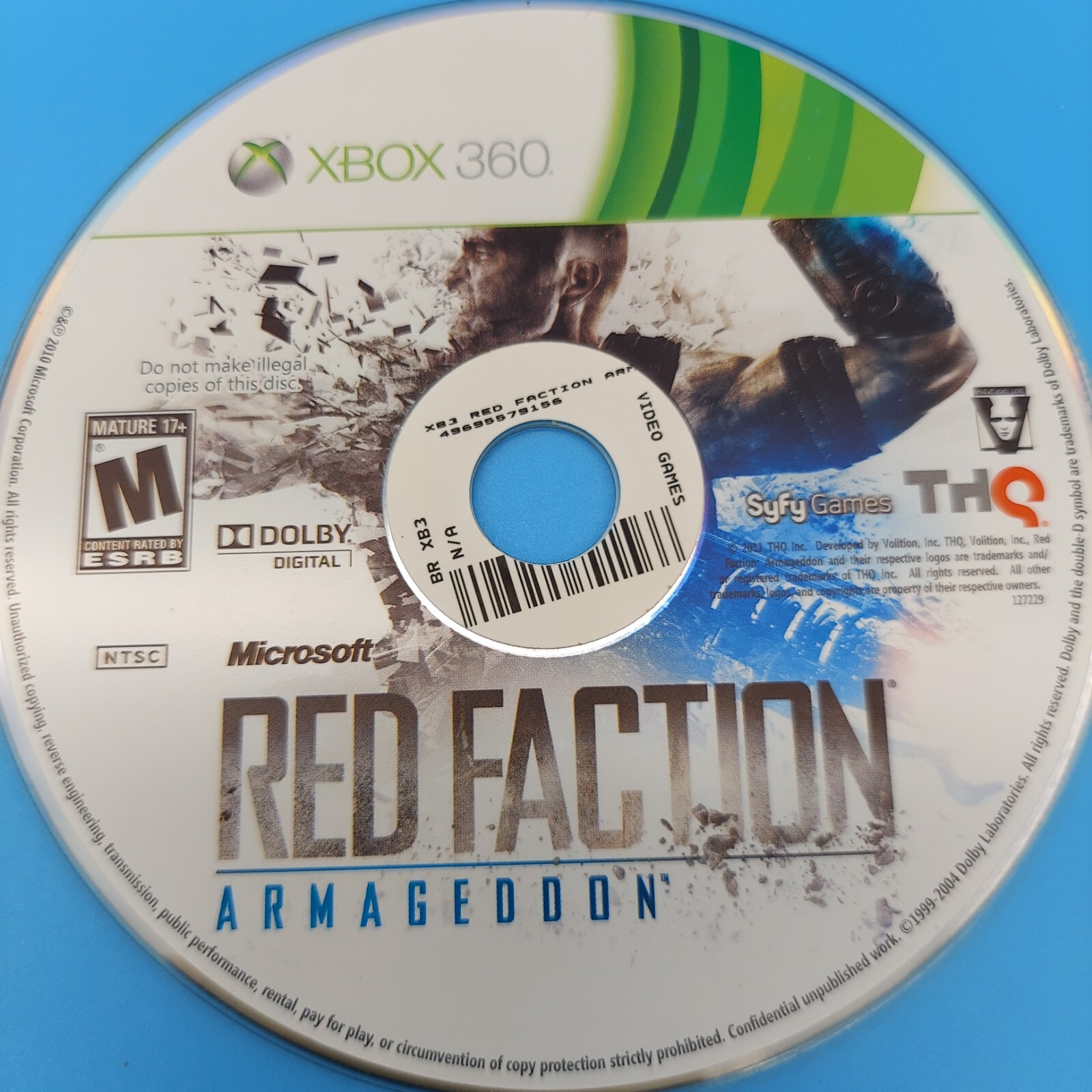 Red Faction: Armageddon (Microsoft Xbox 360, 2011) CIB tested ...