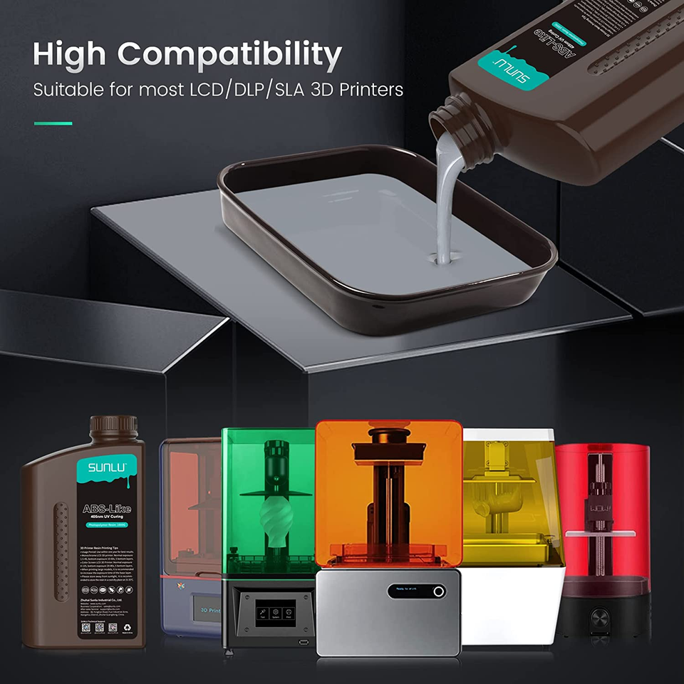 Sunlu 14K Standard/Standard Plus/Red Wax/ABS-Like/Washable/Tough/PA ...