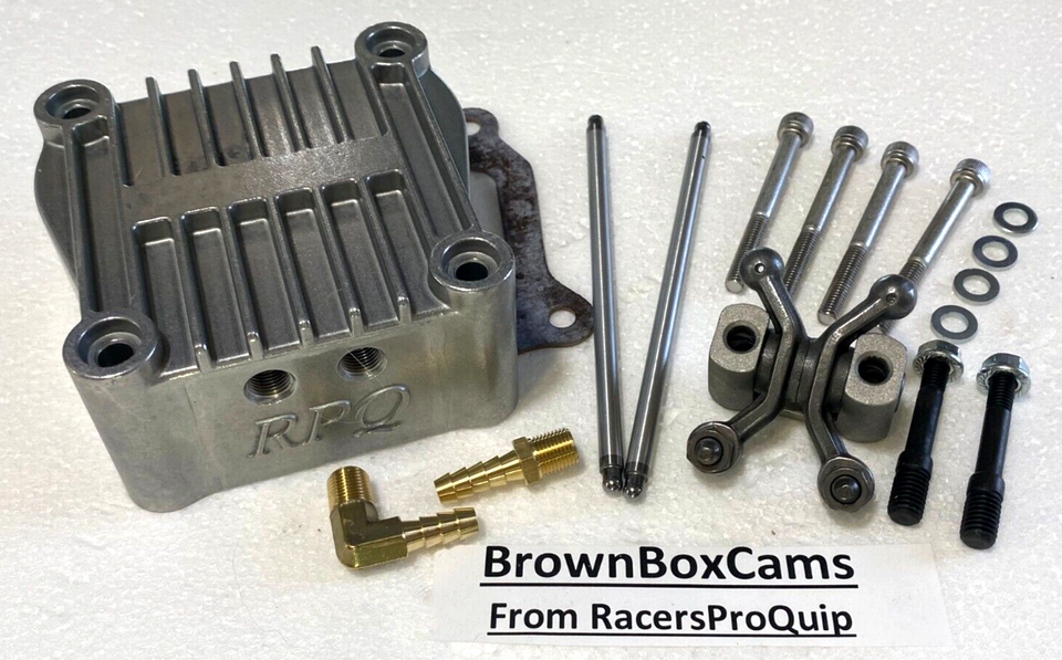 Predator NonHemi 212 Cool Fin ValveCover Hi RPM Rocker Bolt on ...