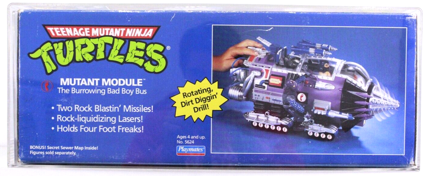 Teenage Mutant Ninja Turtles Mutant Module 1990 Action Figure TMNT CAS ...