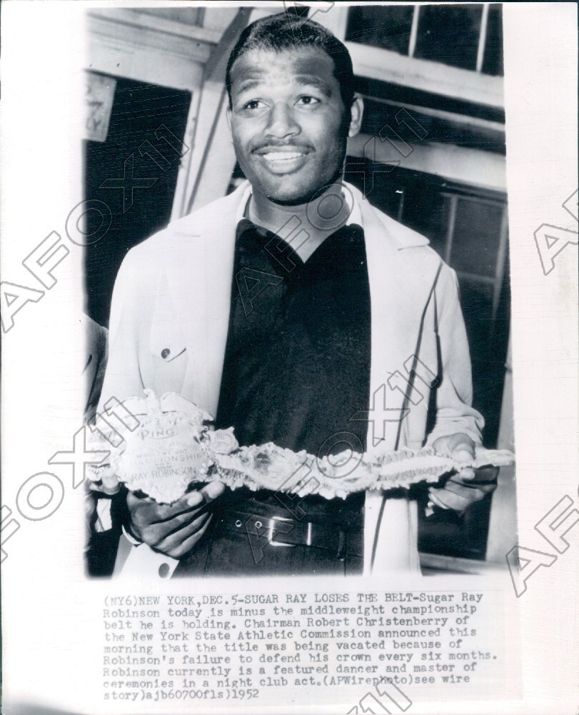 Raymond Robinson Sugar Ray Robinson Sets New Trend In Men's Hair