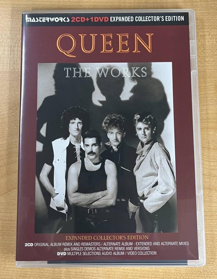 Queen The Works Expanded Collector's Edition Series 10th (2CD+1DVD) NEW ...