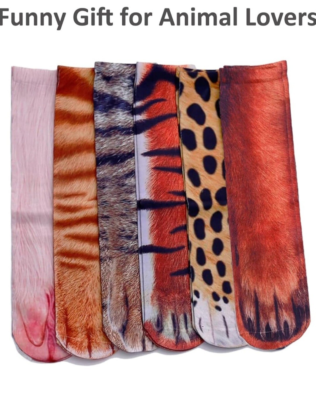 New Unopened Aimfar Brand - Dog Paws Funny Animal Paw Socks Novelty ...