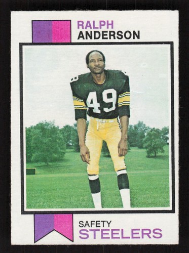 1973 Topps Set-Break #357 Ralph Anderson Rookie Pittsburgh Steelers | eBay