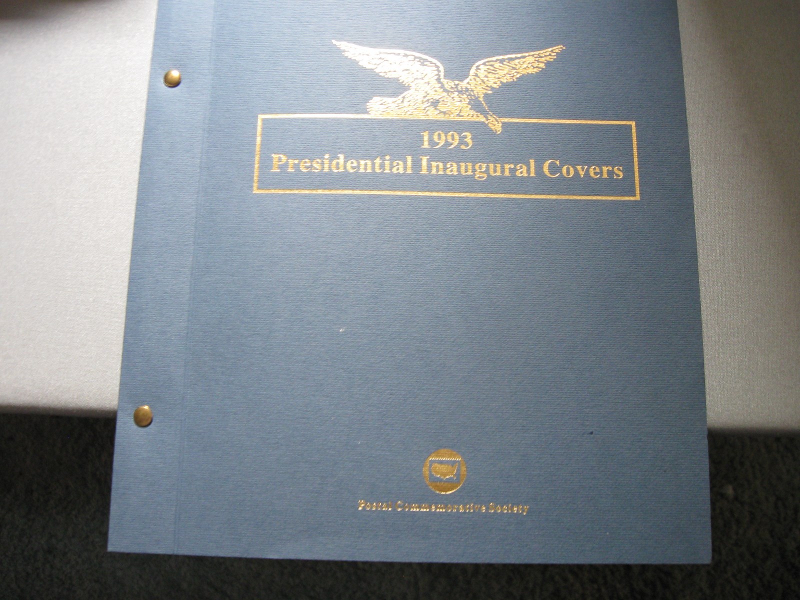 VINTAGE 1993 Presidential Inaugural First Day Covers Folder Bill Hillary Clinton | eBay