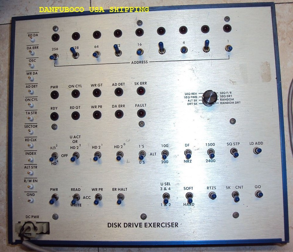CDC Magnetic Peripherals Small Disk Exerciser TB118A for Floppy or Hard ...