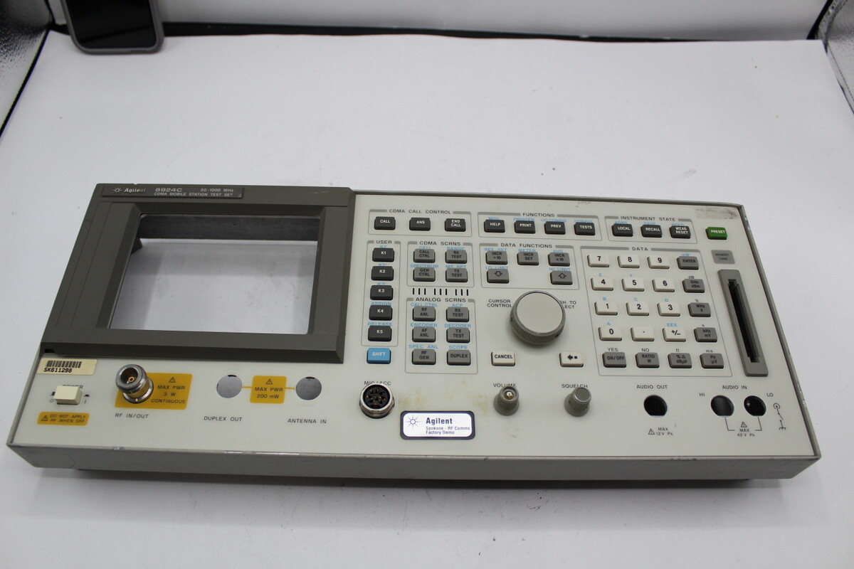Agilent HP 8924C CDMA Mobile Station Test Set for sale online | eBay