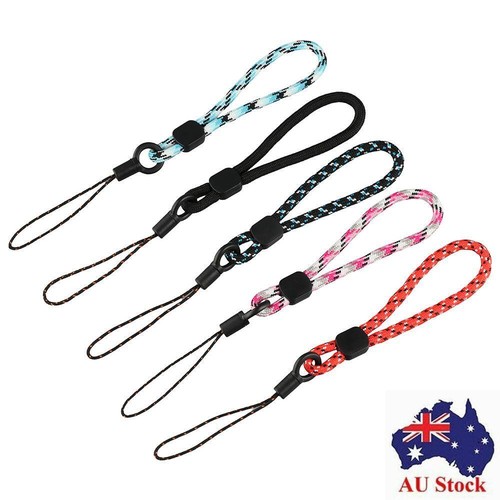 Short Lanyard Badge. ID Card Keys Finger Strap Ferrule | eBay