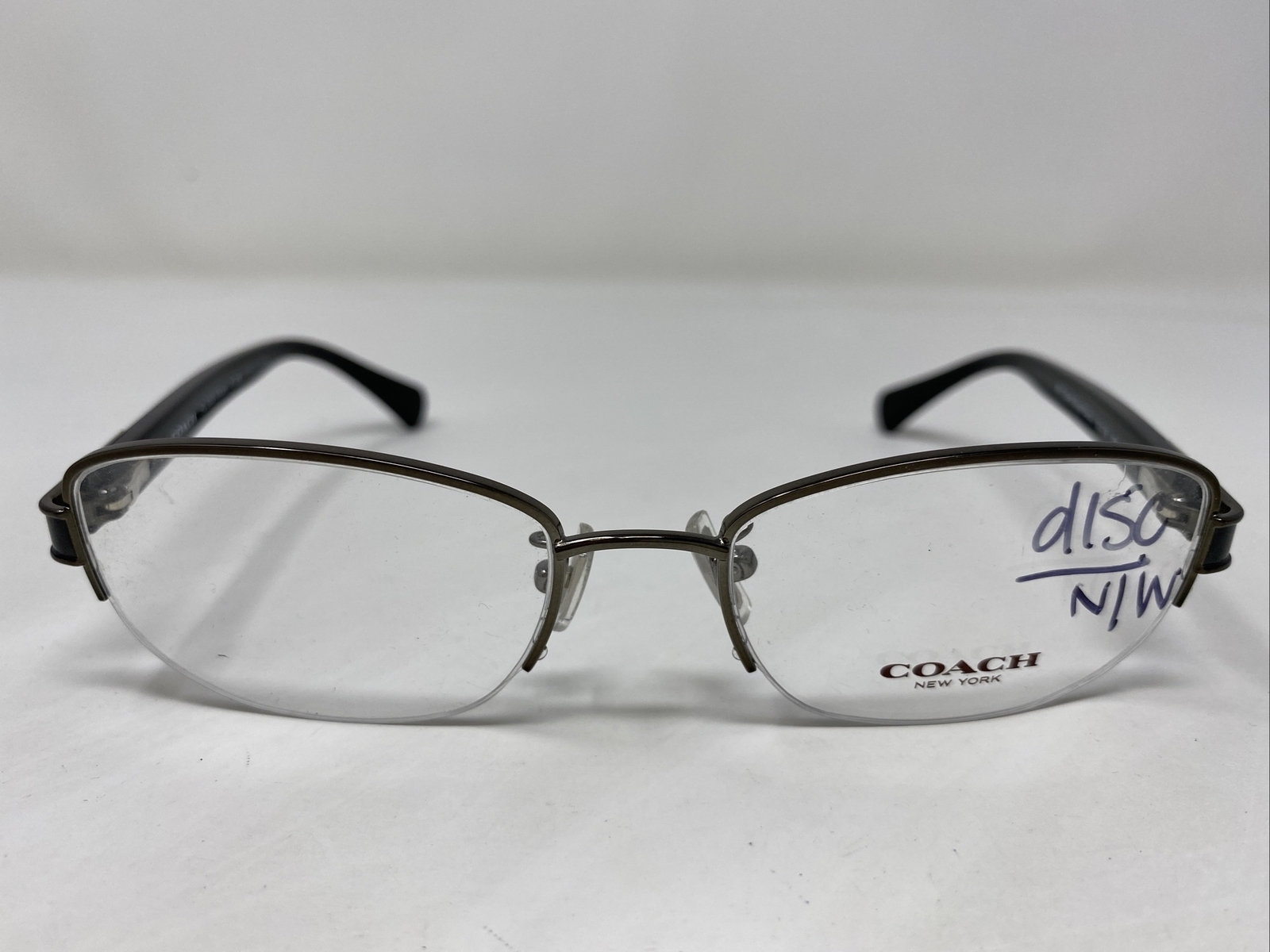 Coach HC 5059 (Kacey) 9017 (Dark Silver/Black) 52-18-135 Eyeglasses ...