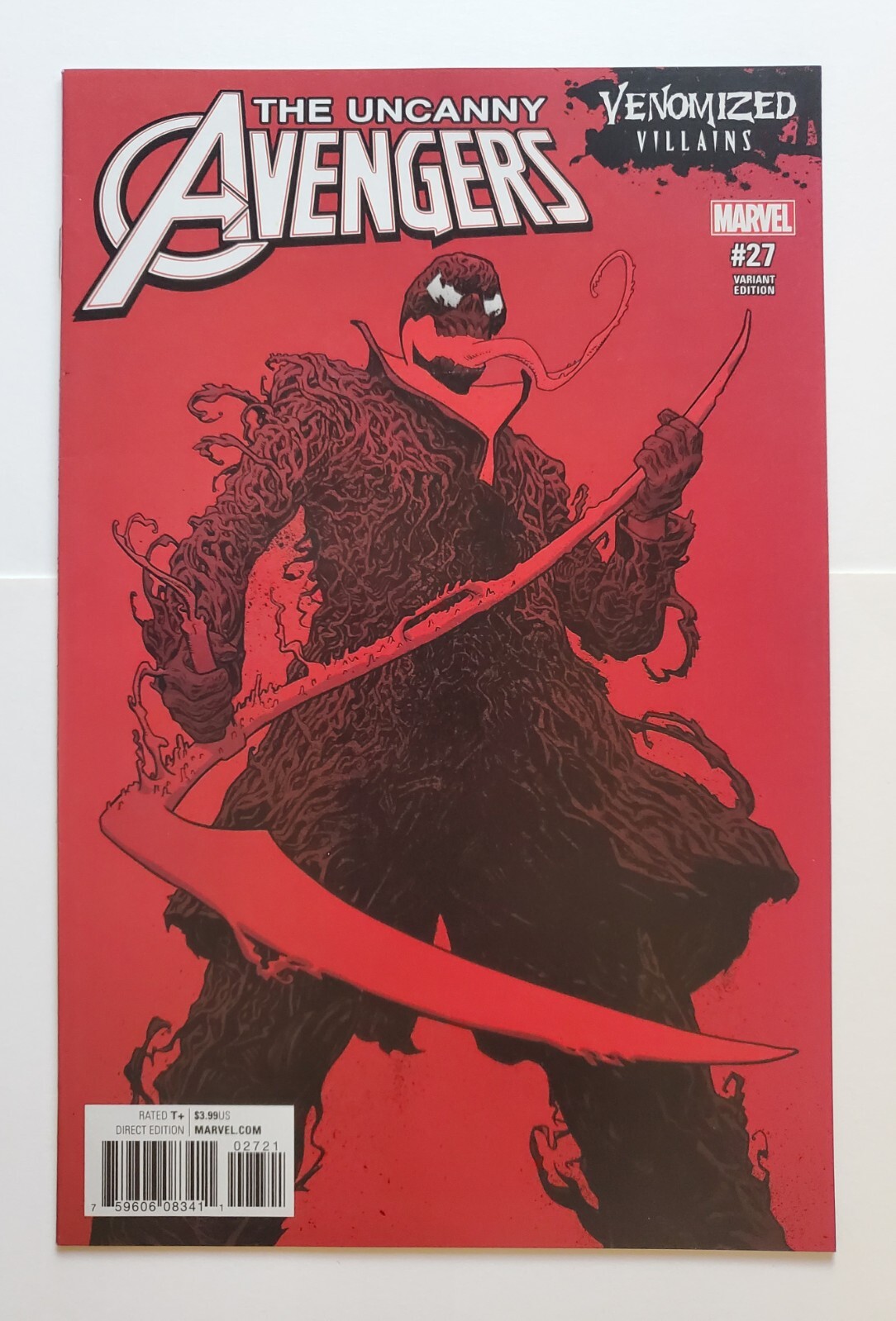 The Uncanny Avengers #27 Venomized Villains Red Skull Cover **GEMINI ...