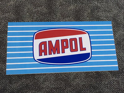 Ampol self-adhesive vinyl sticker for petrol bowser (suit Wayne 605 ...