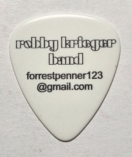 Robbie Krieger Band - Forrest Penner - Guitar Pick | eBay
