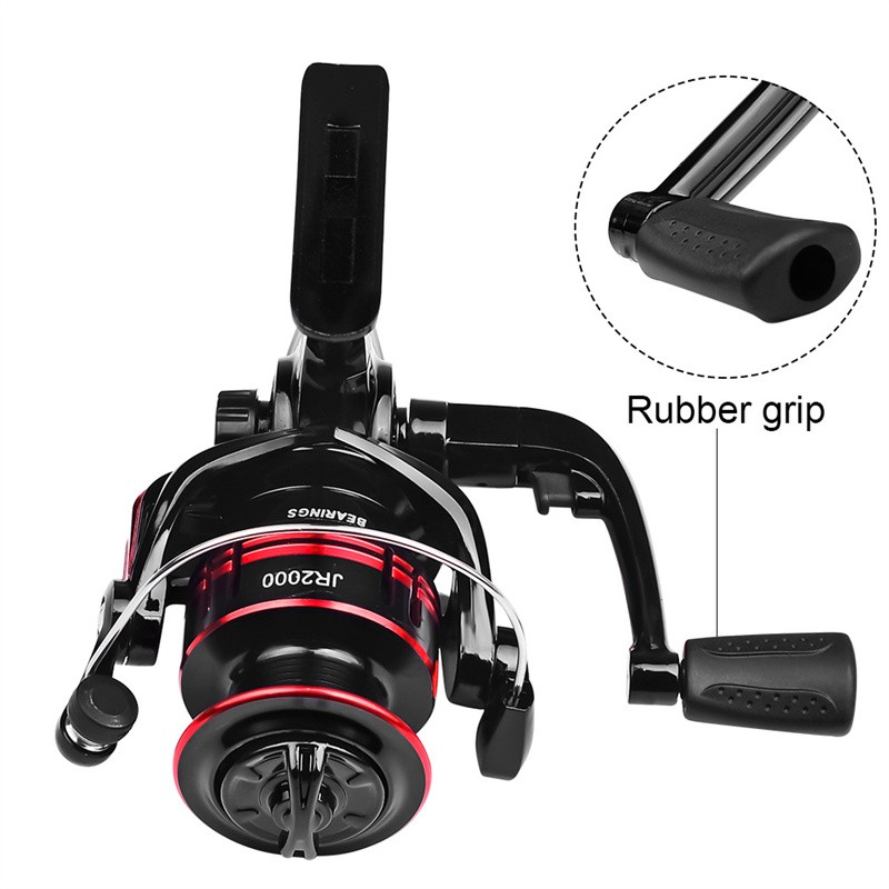 5.2:1 Spinning Fishing Reel Max Drag 5KG 1BB Coil Metal Spool Spinning ...