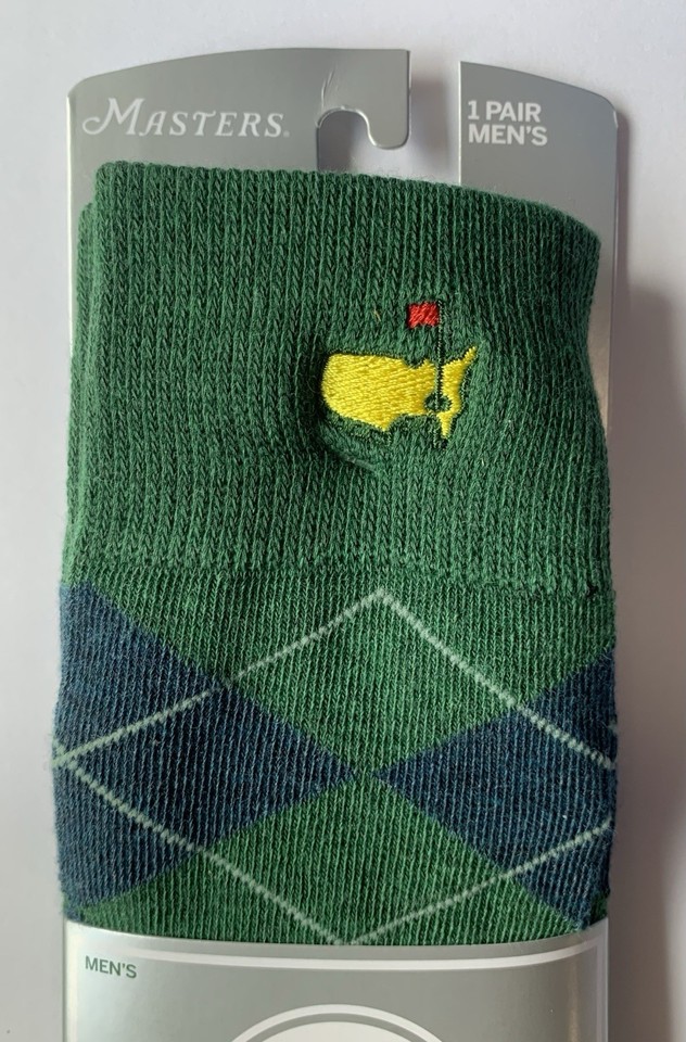 2025 Masters golf Socks Foot Joy performance green and navy pga new | eBay