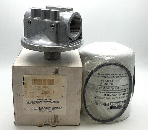 Parker Hannifin 926170 25C Hydraulic Filter Element with Housing and ...