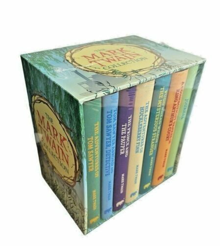 Mark Twain Collection 7 Book Box Set Gift Edition Hardcover | eBay