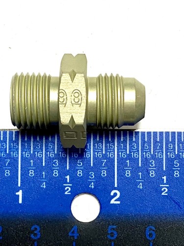 AN 816-6 MS21900-6D Fitting 9/16-18 Flared Tube Aircraft | eBay