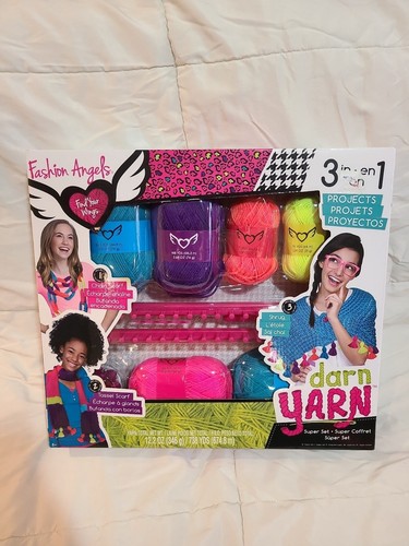 Fashion Angels darn yarn 3 Projects in One Super Set | eBay
