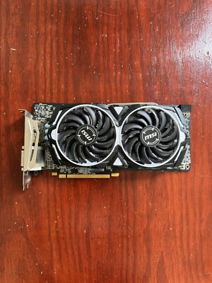 MSI Radeon Armor RX 580 4GB GDDR5 GPU (AMD Radeon RX 580 ARMOR 4G OC ...