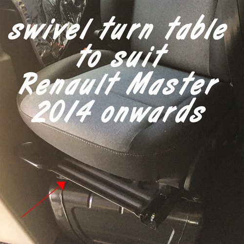 1xPS swivel seat turn table for Renault Master X62- campervan RV ADR ...