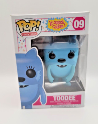 FUNKO POP YO GABBA GABBA TOODEE #09 VINYL FIGURE RARE | eBay