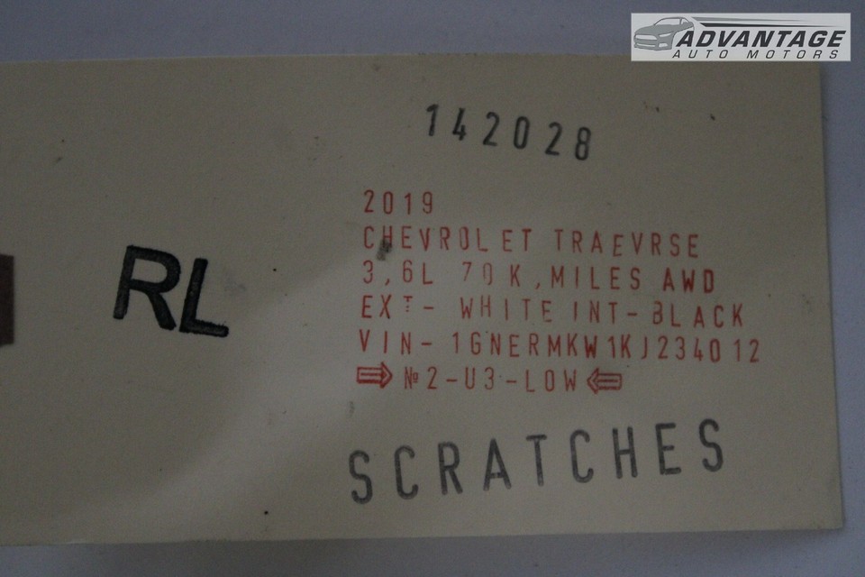 2018-2021 CHEVY TRAVERSE REAR LEFT SIDE BUMPER COVER END CAP OLYMPIC ...