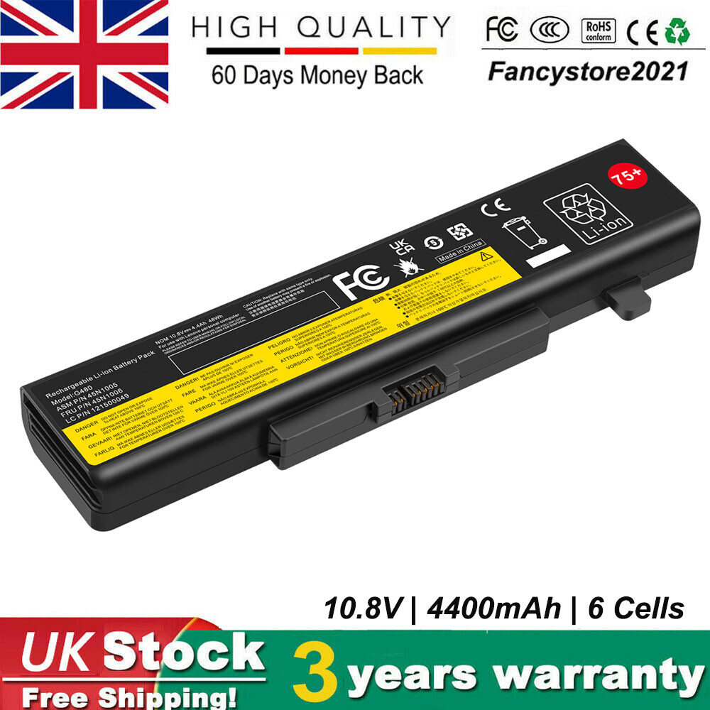 48Wh 75+ Laptop Battery for Lenovo G480 G485 G500 G580 G580A G585 G700 ...